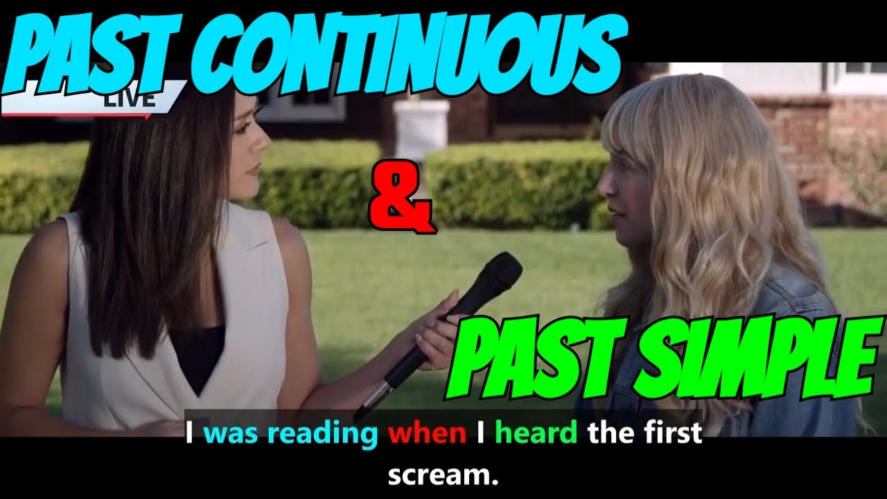 Past Simple & Past Continuous in MOVIES - YouTube