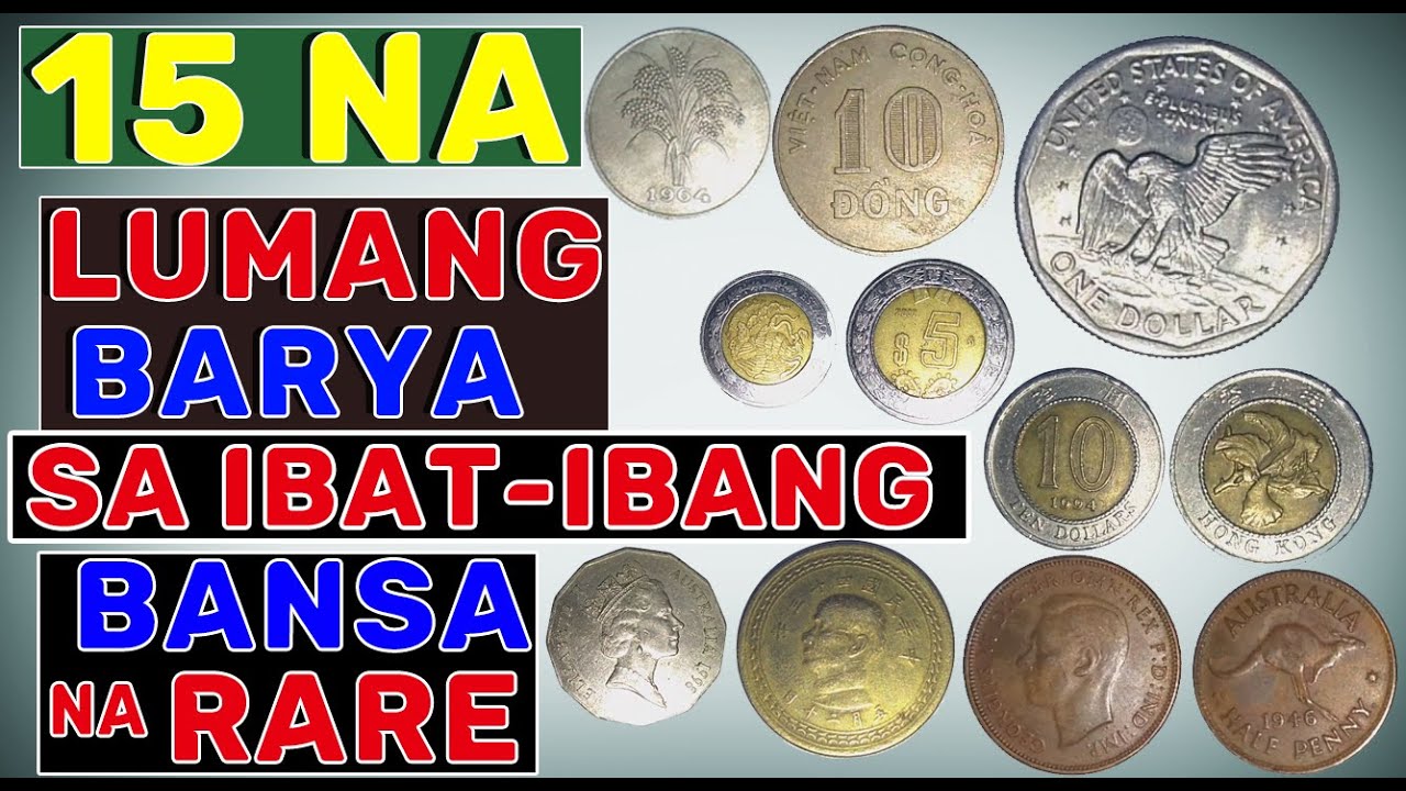 Mga Lumang barya sa ibat ibang bansa - YouTube