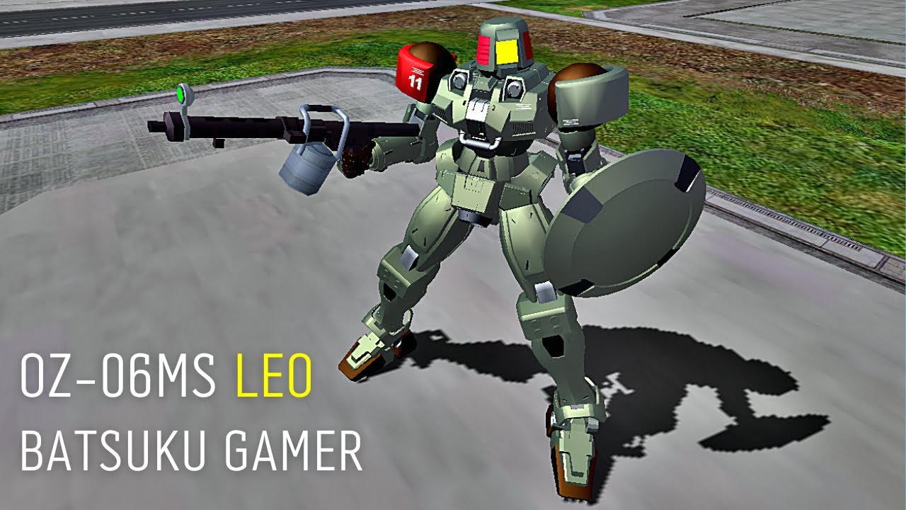 Mobile Suit OZ Leo GAMEPLAY | Mobile Suit Gundam Wing | Gundam Mobile ...