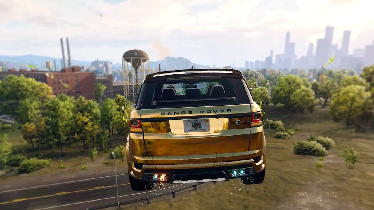 Gold plated Range Rover - DELIVERY Mission NFS Unbound - YouTube