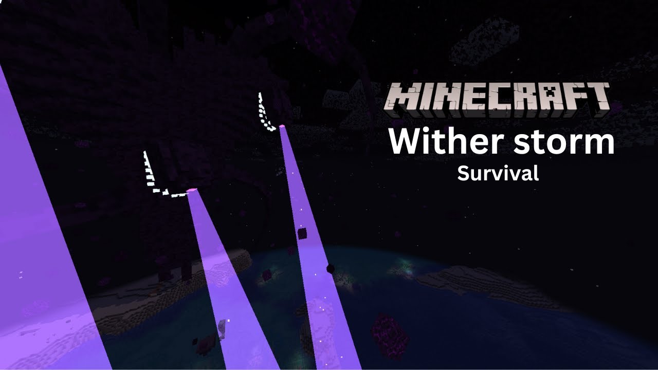 Surviving the WITHER STORM (Minecraft Wither Storm 1#) - YouTube