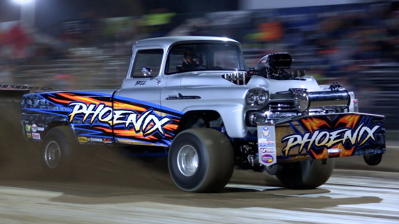 Super Modified/Super Stock Diesel 4WD Truck Pulling! OSTPA Lorain ...