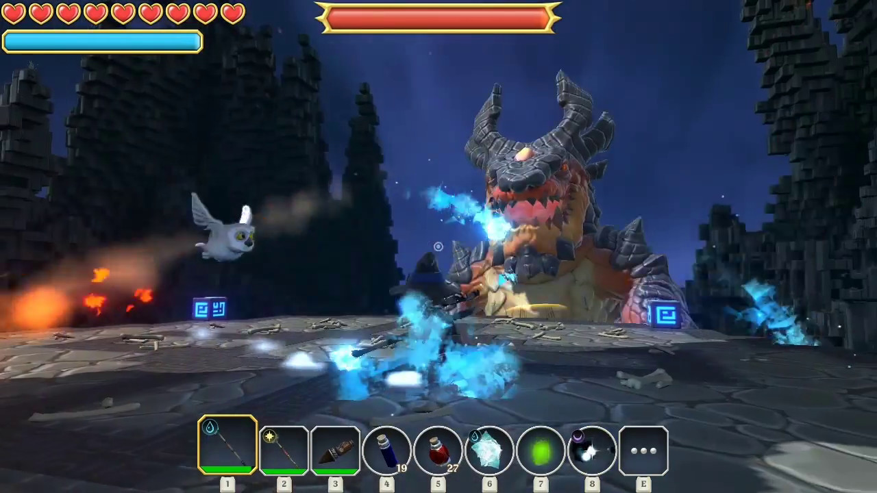 Portal Knights - Dragon Queen Boss Ep.6 (Xbox One, PS4, CPU) - YouTube