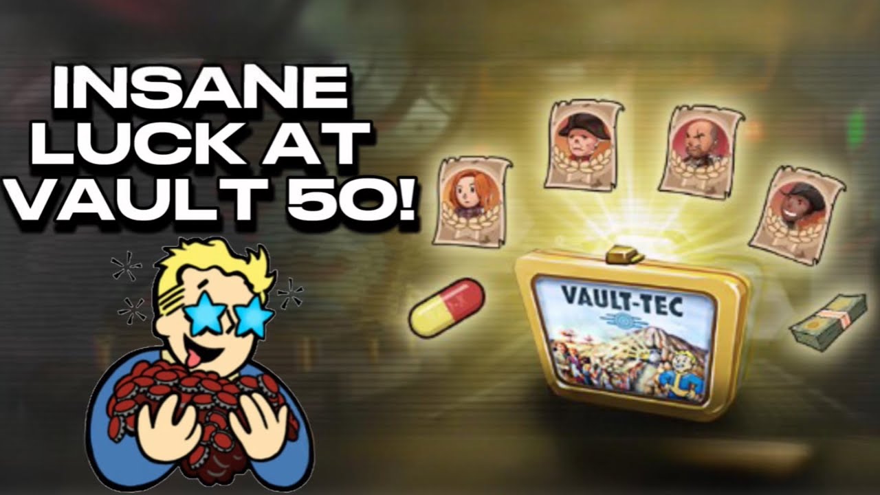 How I Got INSANE Luck in Vault 50 (Fallout Shelter Online) - YouTube