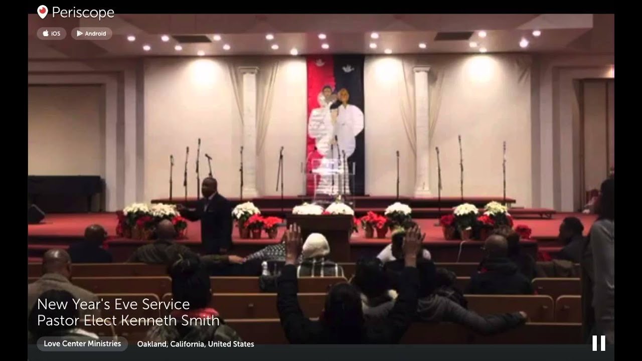 New Years Eve Pastor Elect Kenneth Smith - 2015-2016 - YouTube