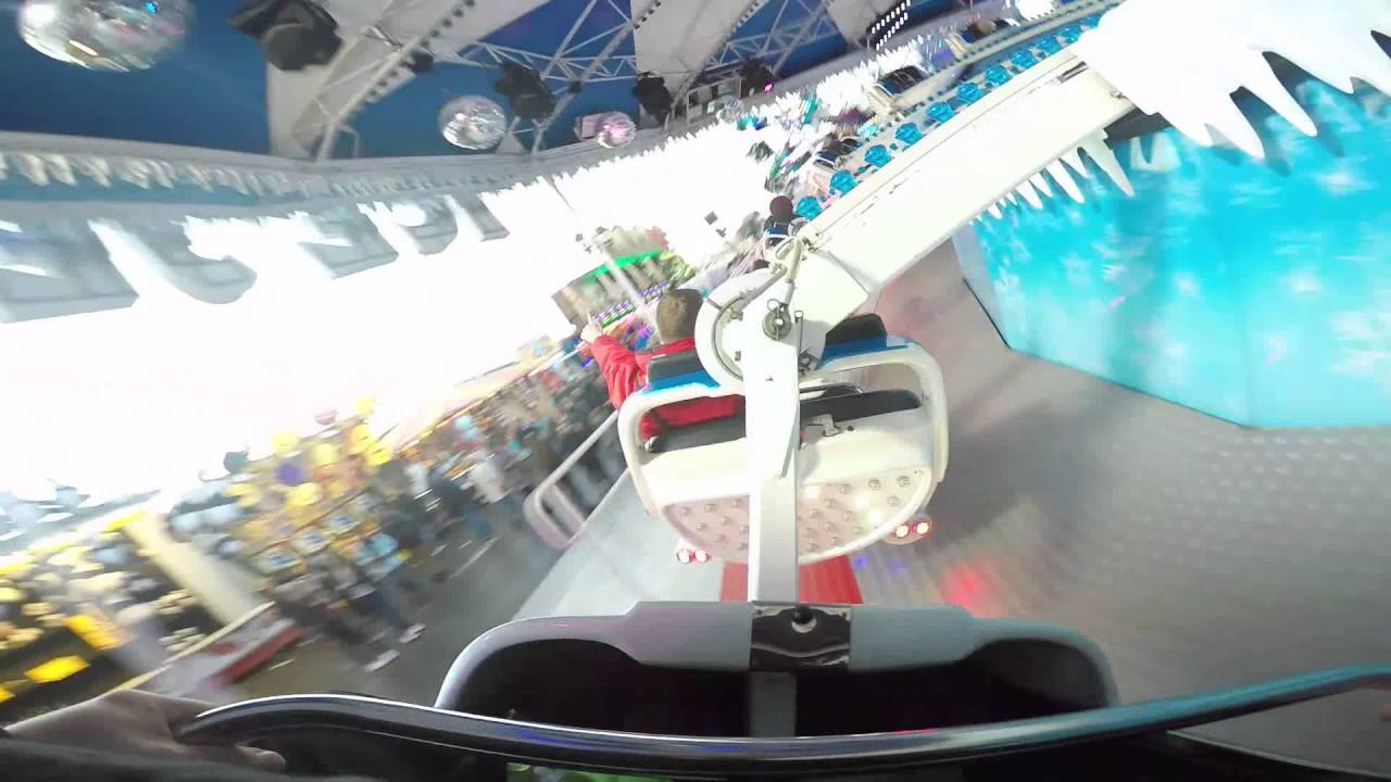 GERALD REEVES ICE JET MATTERHORN (onride) at Kirkcaldy Links Market 16 ...