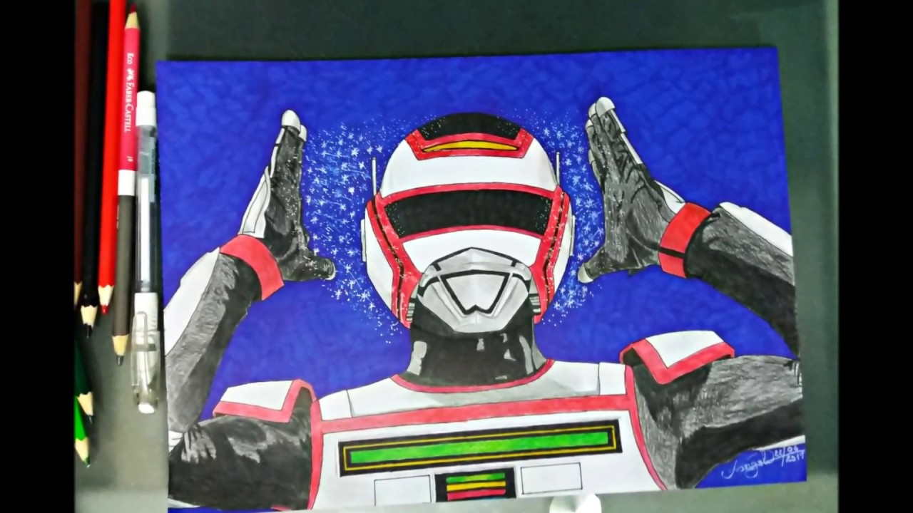 Desenhando Jaspion (Juspion) / Speed Drawing Juspion #SerieTokusatsu2 ...