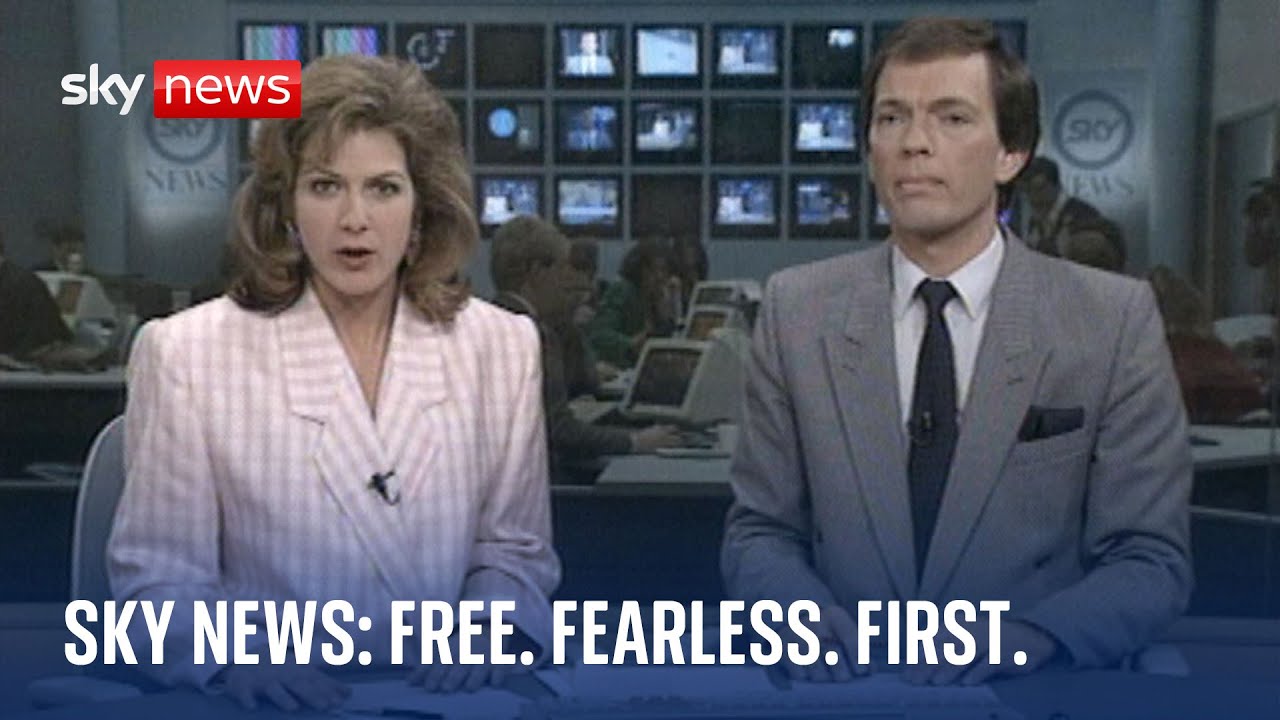 Sky News Celebrating 35 years: Free. Fearless. First. - YouTube