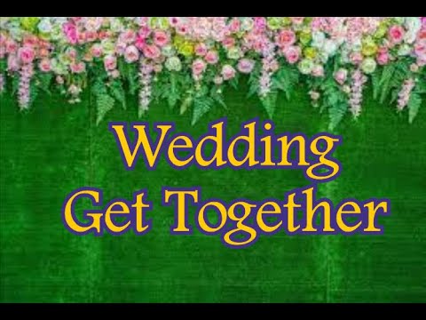 Wedding Get Together Ceremony Kashish & Sanjana - YouTube