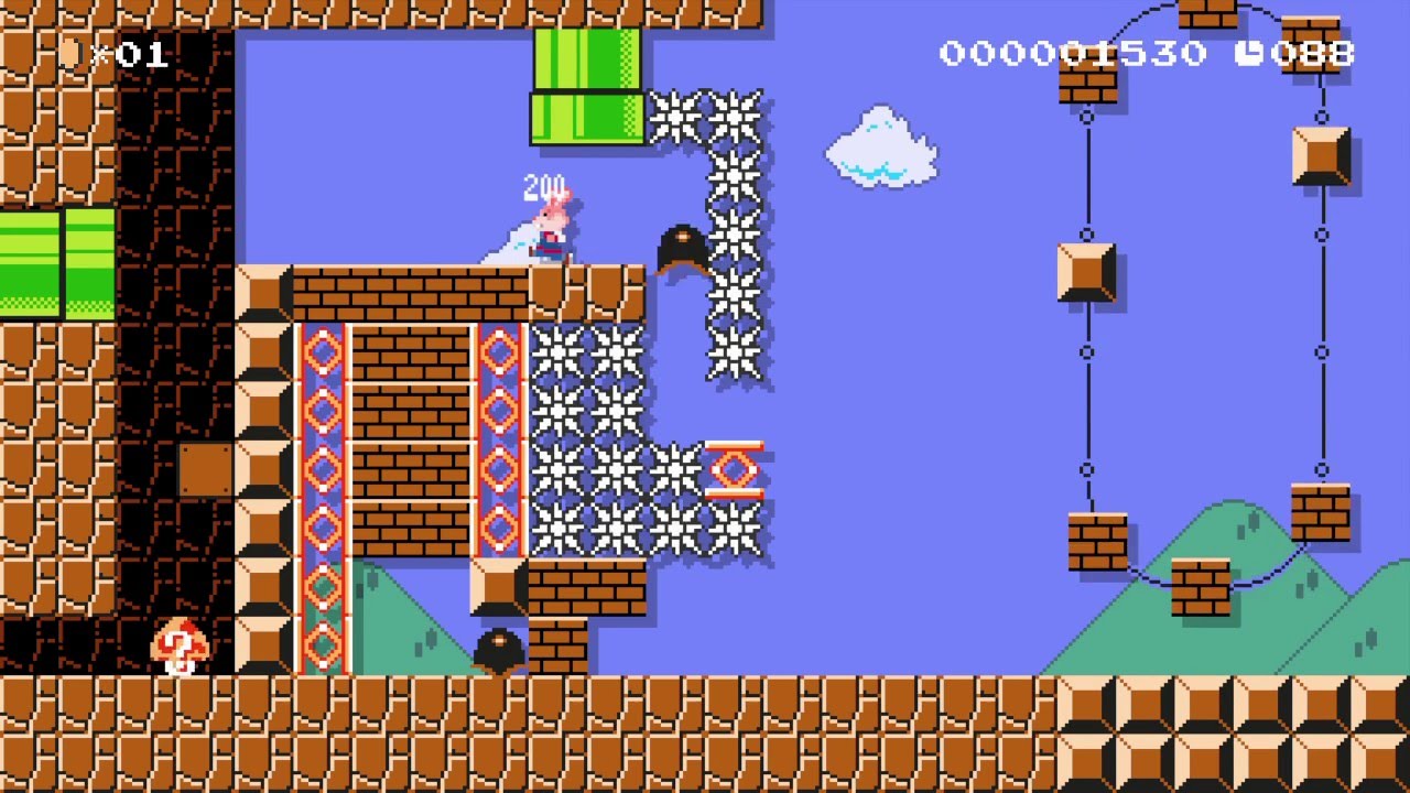 Arc-ario 2000 by DanielSGMR - SUPER MARIO MAKER - No Commentary - YouTube