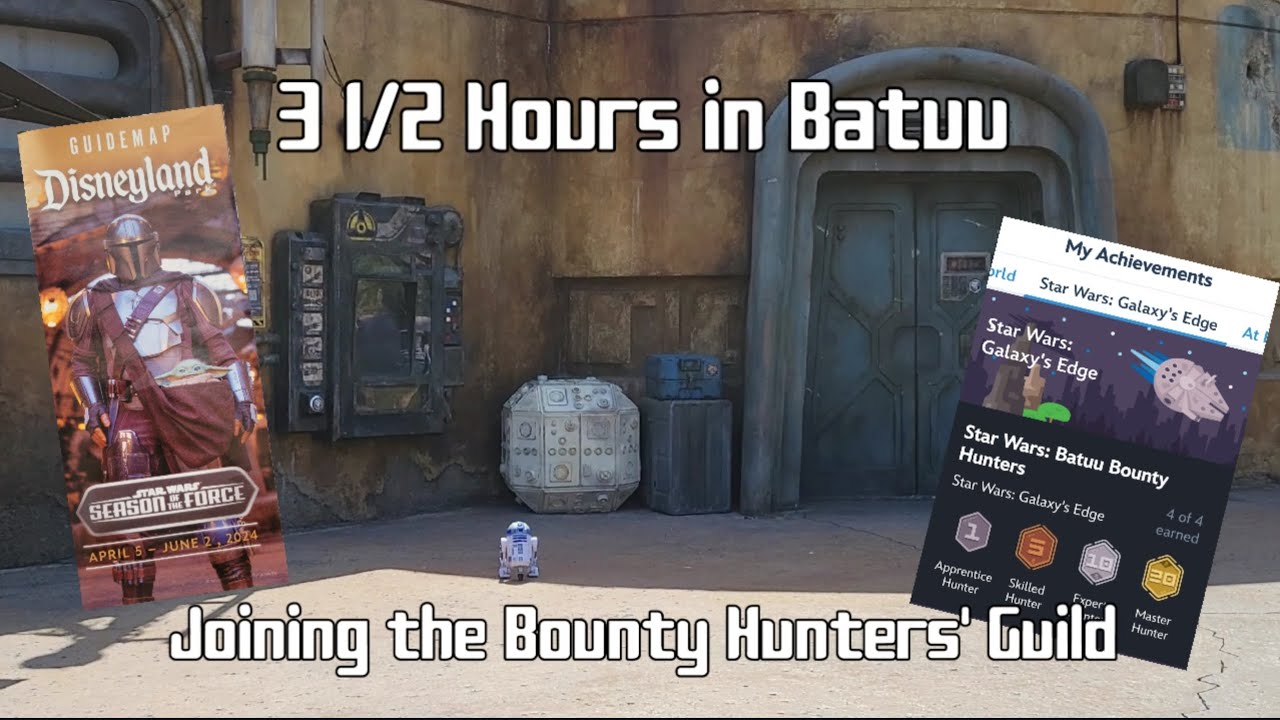 Star Wars Galaxys Edge Bounty Hunters Guild Youtube 3077