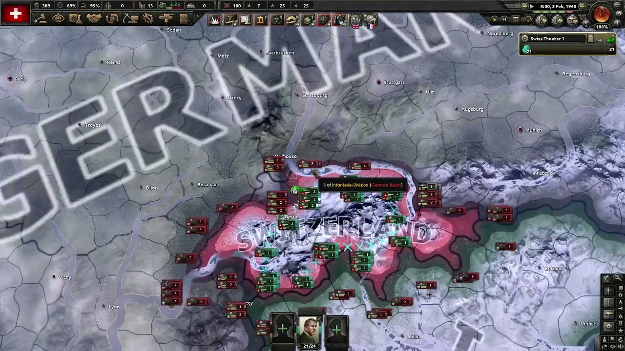 Secret Swiss military bases - YouTube