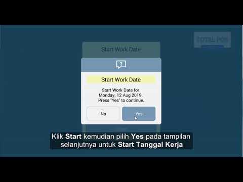 Cara Start Tanggal Kerja Laris POS - YouTube