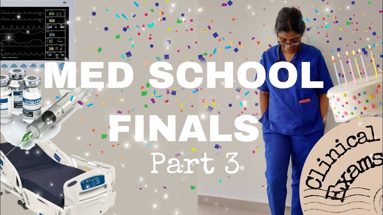 VLOG | MY LAST EXAM AS A MED STUDENT| CLINICAL CASES | and celebrating ...
