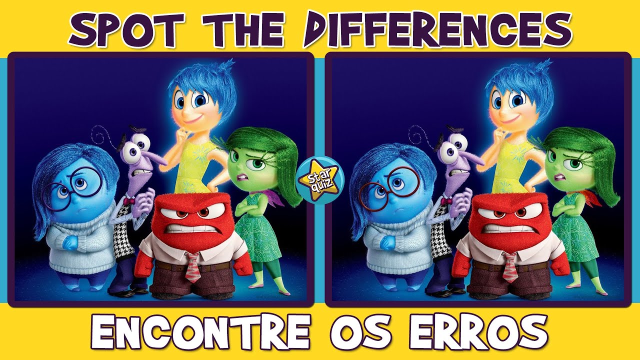 Pixar's Movies - Spot the difference | Star Quiz - YouTube