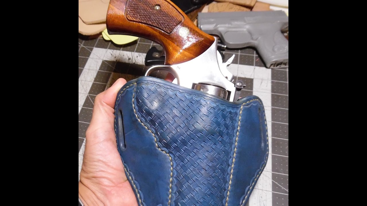 Blue Jean Themed Holster for a 3 Inch S&W K Frame - YouTube
