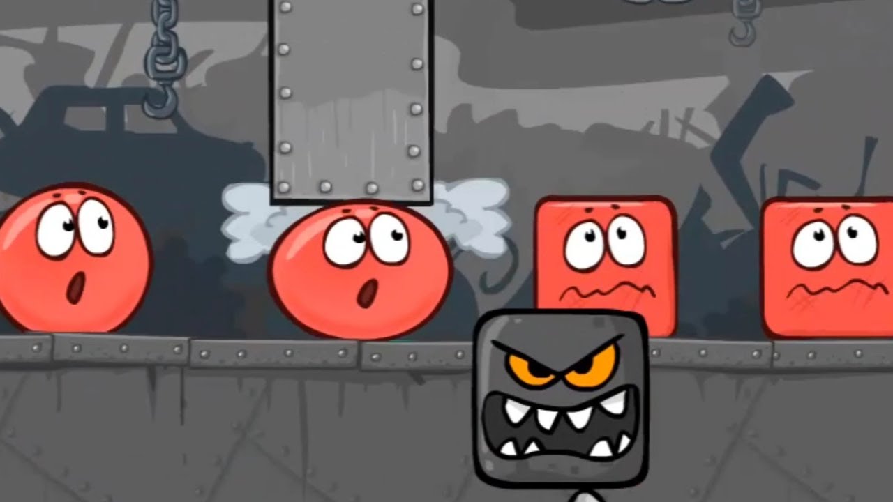 Red Ball 4 - Save me from Angry Boxes 😡📦 - YouTube