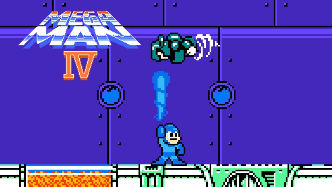 Mega Man 4 - v.s. Dive Man - YouTube