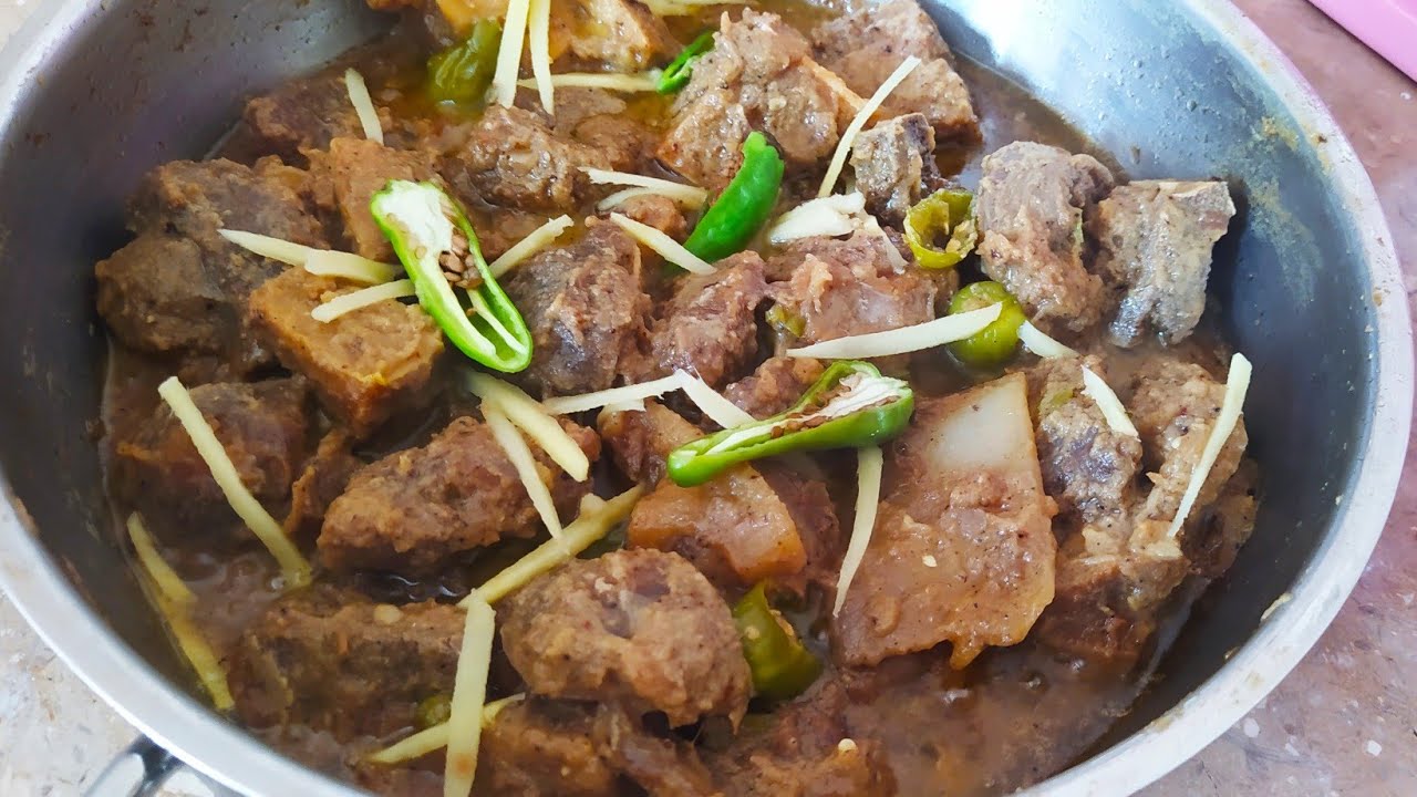 Bakra Eid Special Black pepper Meat By Sana Home Kitchen - Kali Mirch ...