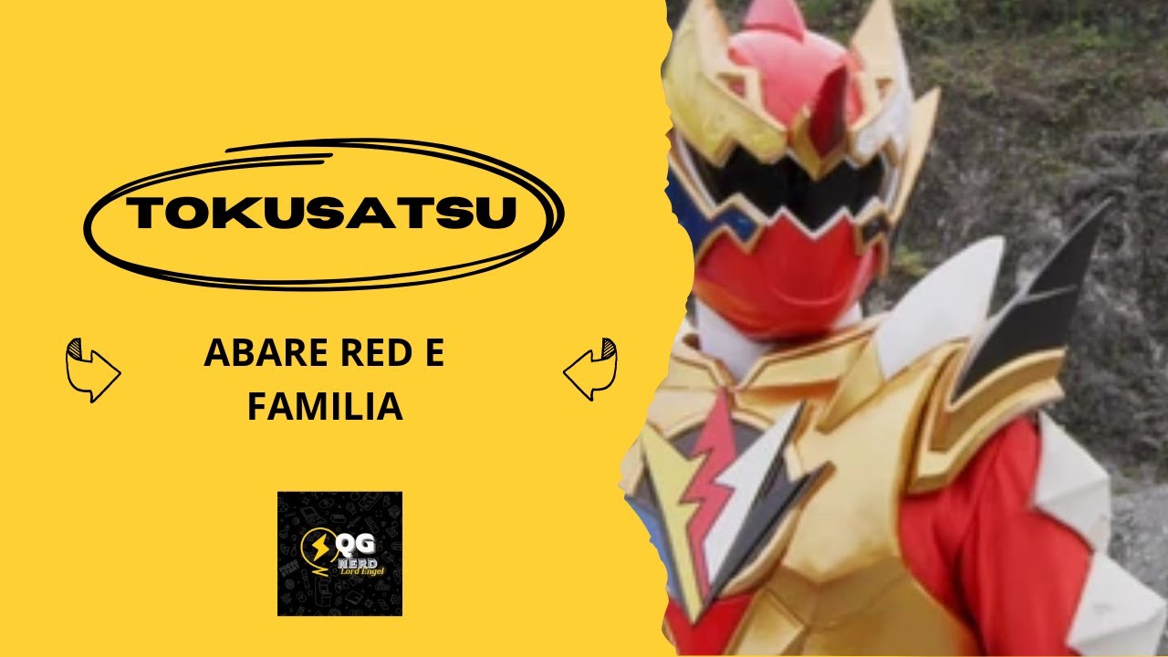 Abaranger- Abare red e familia #tokusatsu #abaranger #family - YouTube