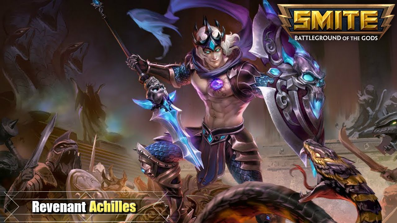 SMITE: New Achilles Skin - Revenant Achilles - Abilities, Voice Pack ...