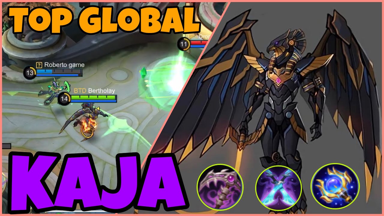 SOLO (EXP) LANE KAJA | Best Build 2022 | Bertholay | Mobile Legends ...