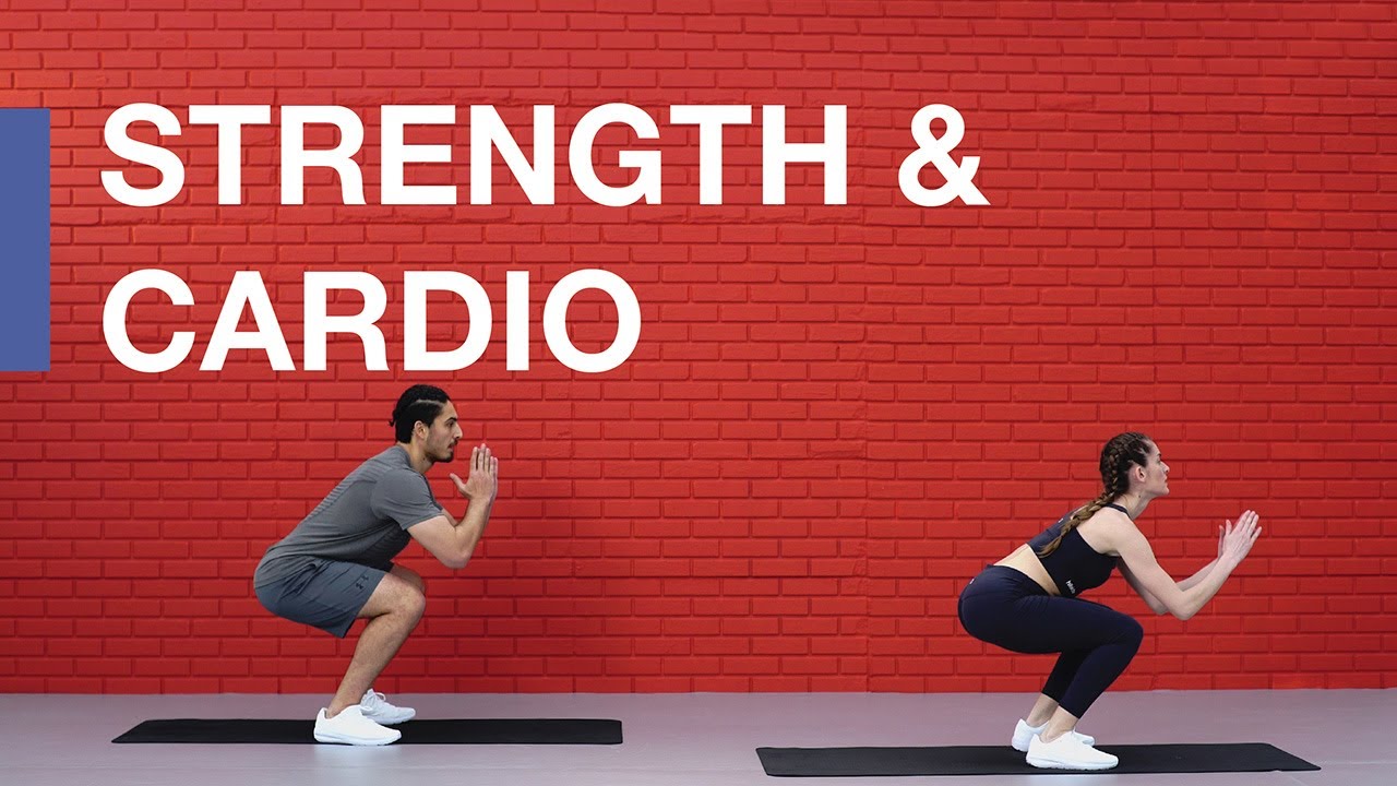 STRENGTH & CARDIO WORKOUT // KUVVET & KARDİYO ANTRENMANI I 8 Min I # ...