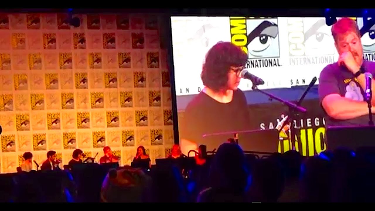 Adventure Time cast and crew sing Adventure Time Theme Song and say ...