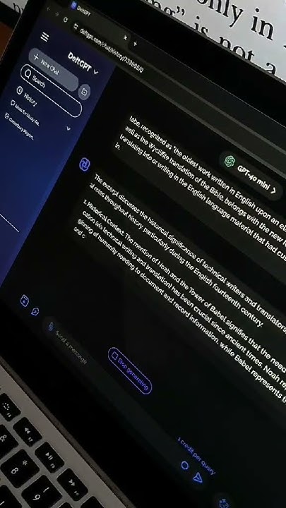 An AI Tool You Need to Try: Boost Productivity with DeftGPT #deftgpt - YouTube