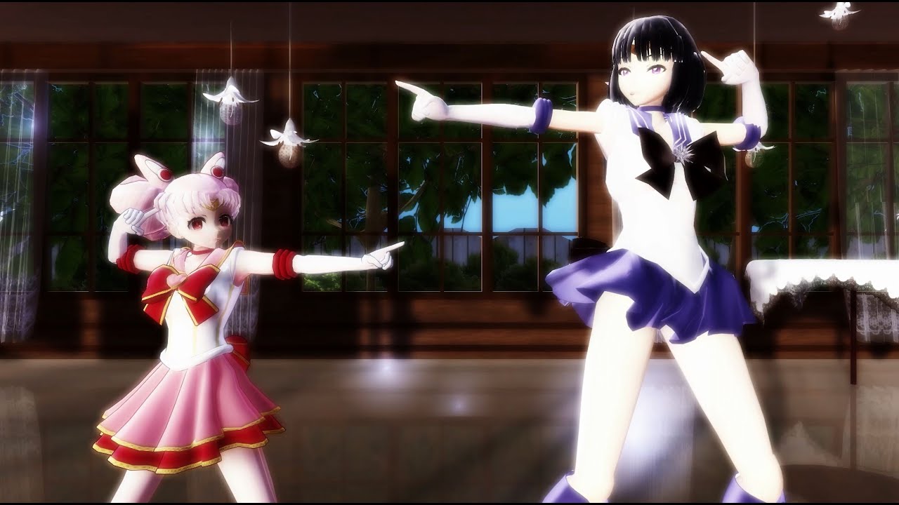 [MMD - Sailor Moon] Hello／How Are You -- Sailor Chibi Moon and Sailor ...