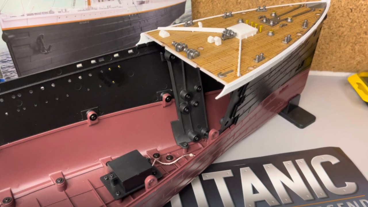 Hatchet part works build R M S Titanic issue 23. #hatchet#titanic# ...