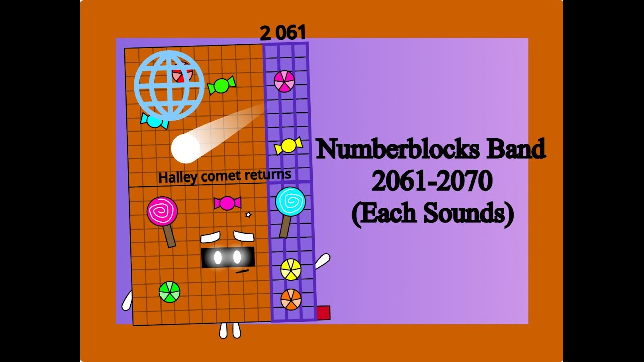 Numberblocks Band 2061-2070 (Each Sounds) - YouTube