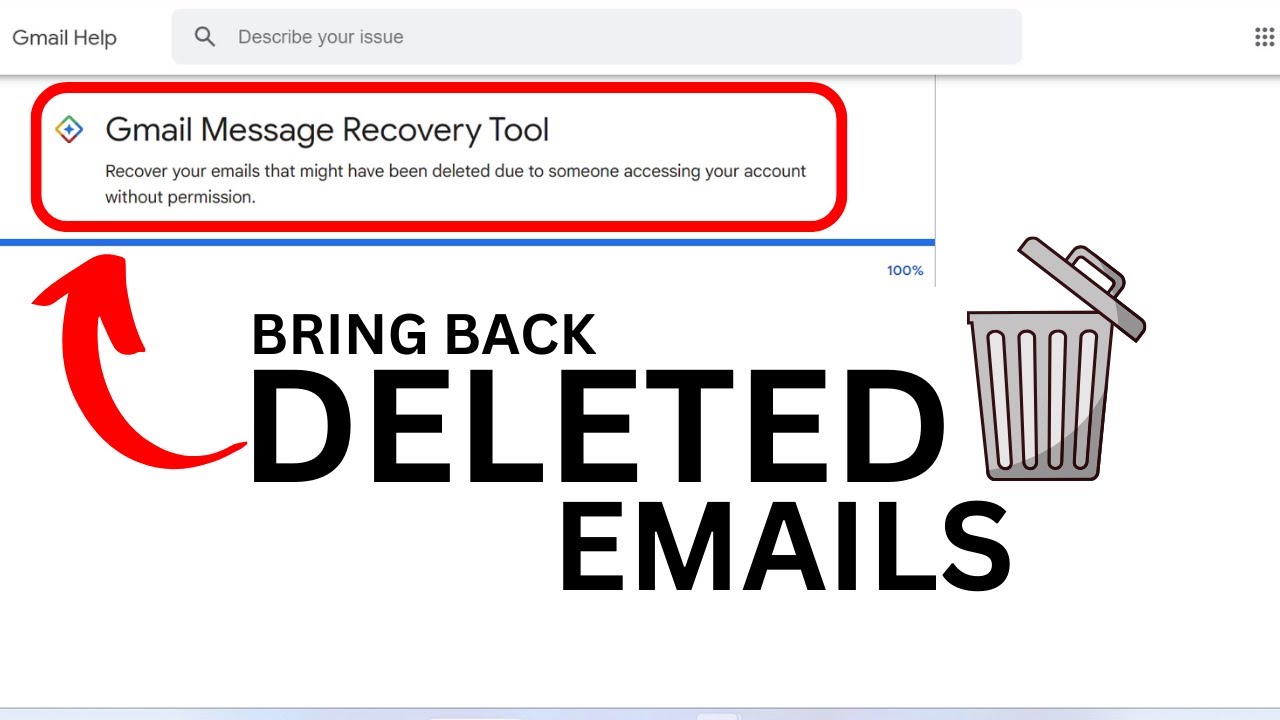 Deleted Emails? How to Get Them Back? Deleted Email Recovery in Gmail ...
