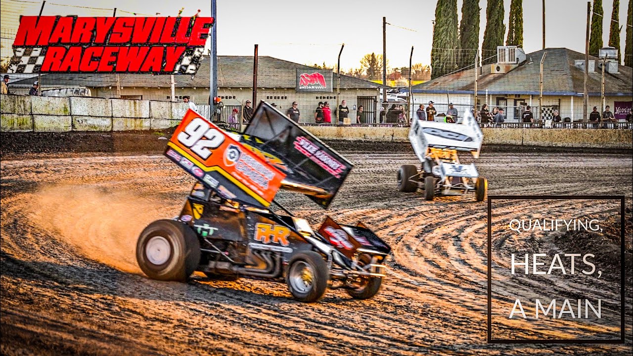 360 Winged Sprint Car Season Opener: Full Event at Marysville Raceway ...