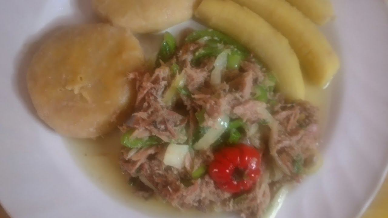 How To Cook Salt Mackerel Rundown! (Jamaican "Run Dung") - YouTube