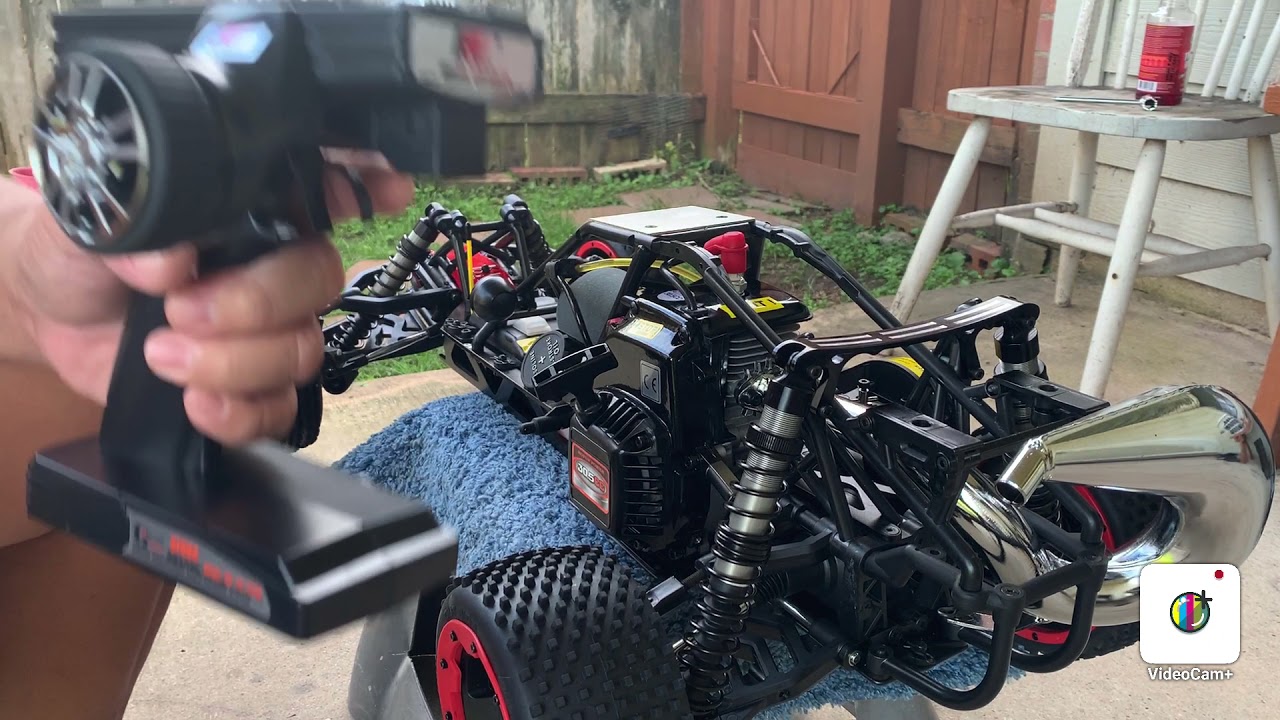 ROVAN Baja Rc 5B New First Start - YouTube