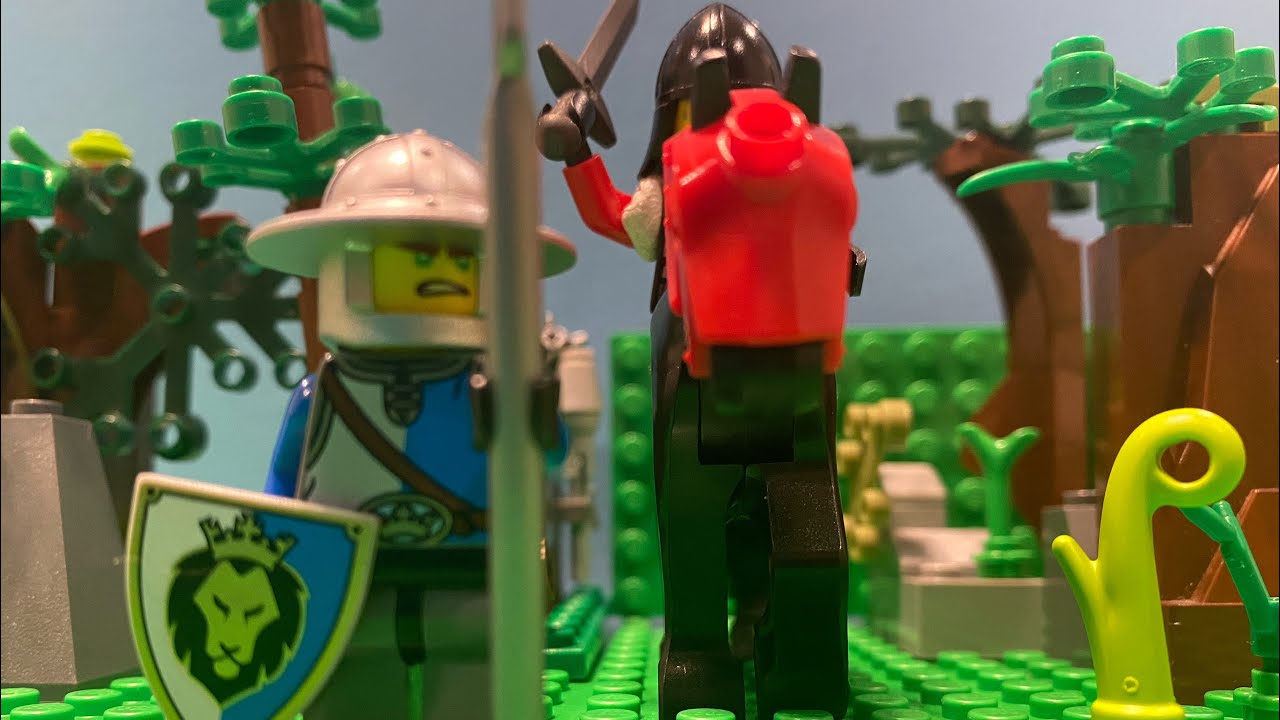 Lego castle Battle in the Dark Forest pt.3 - YouTube