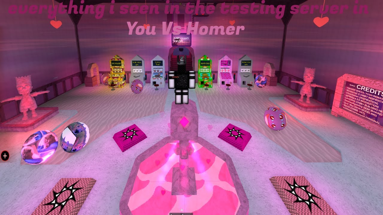 you vs homer testing server gameplay - YouTube