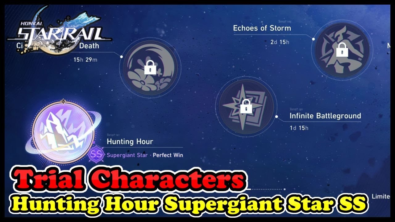 Hunting Hour Supergiant Star SS - Morning Starlight Event Honkai Star ...