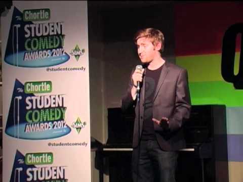 Gareth Waugh - Chortle Student Comedy Award 2012 - YouTube