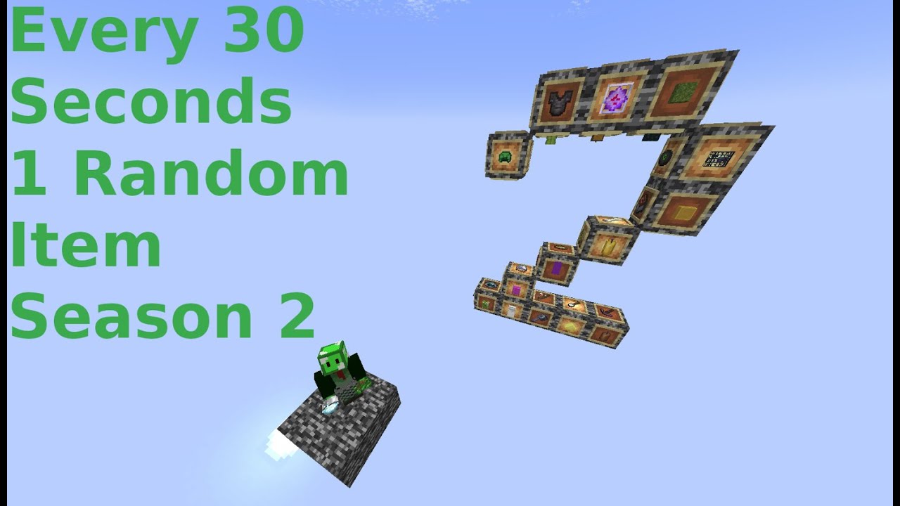 The Minecraft Void With Random Junk (Void World S2) - YouTube