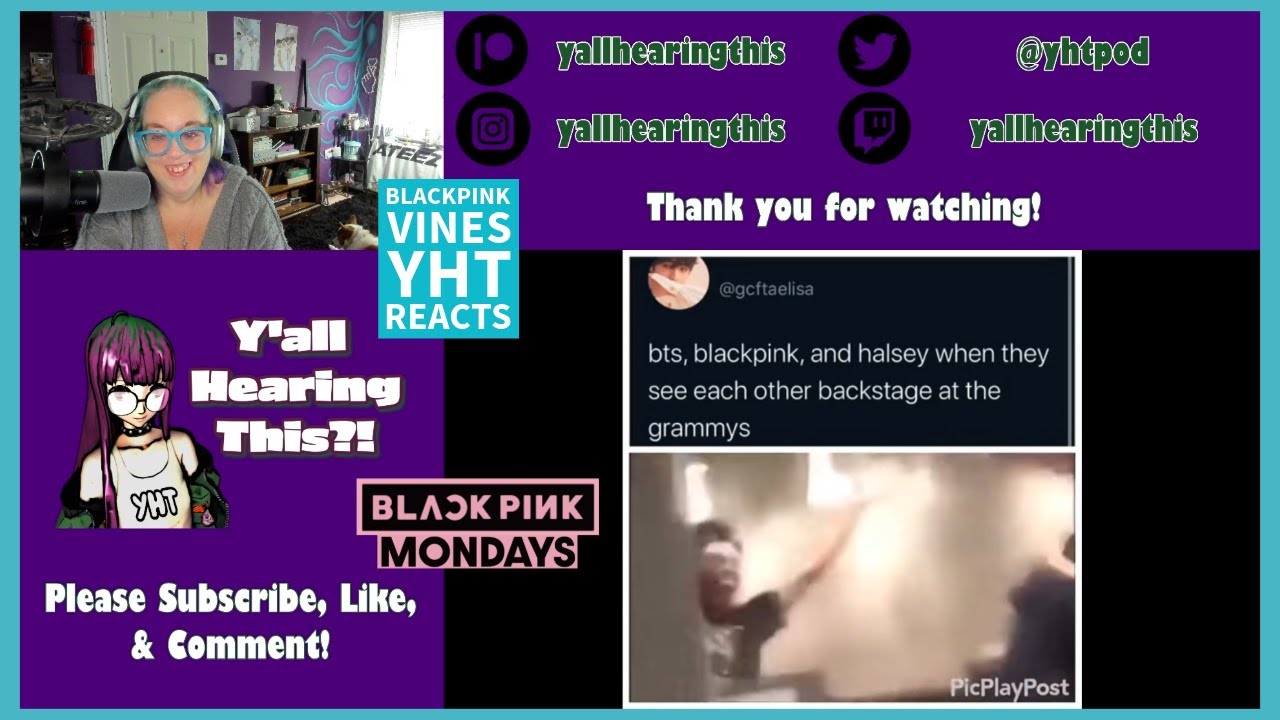 Blackpink Mondays! Blackpink Vines First Time Reaction - YouTube