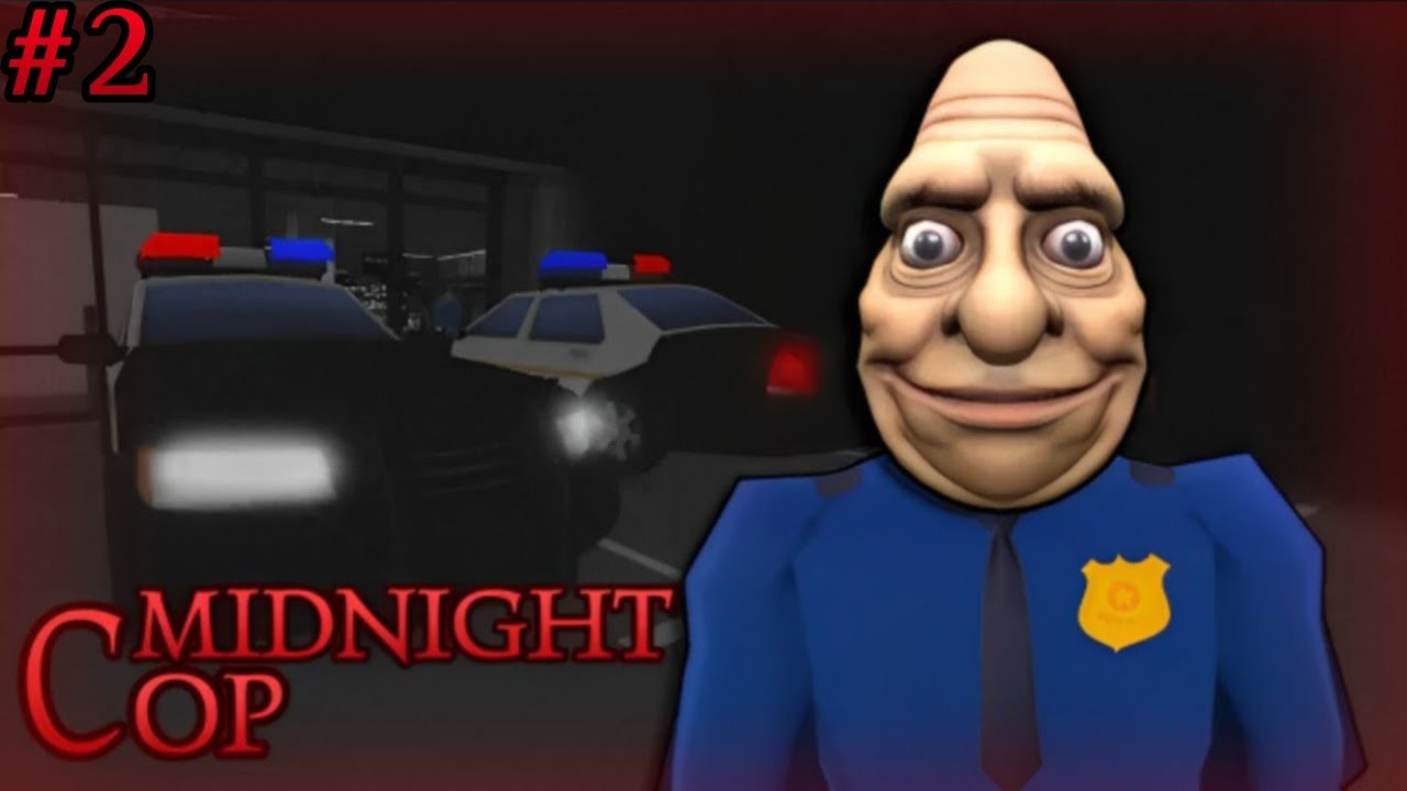 Roblox - Midnight Cop [Horror] Gameplay (Caught Ending) [Full ...