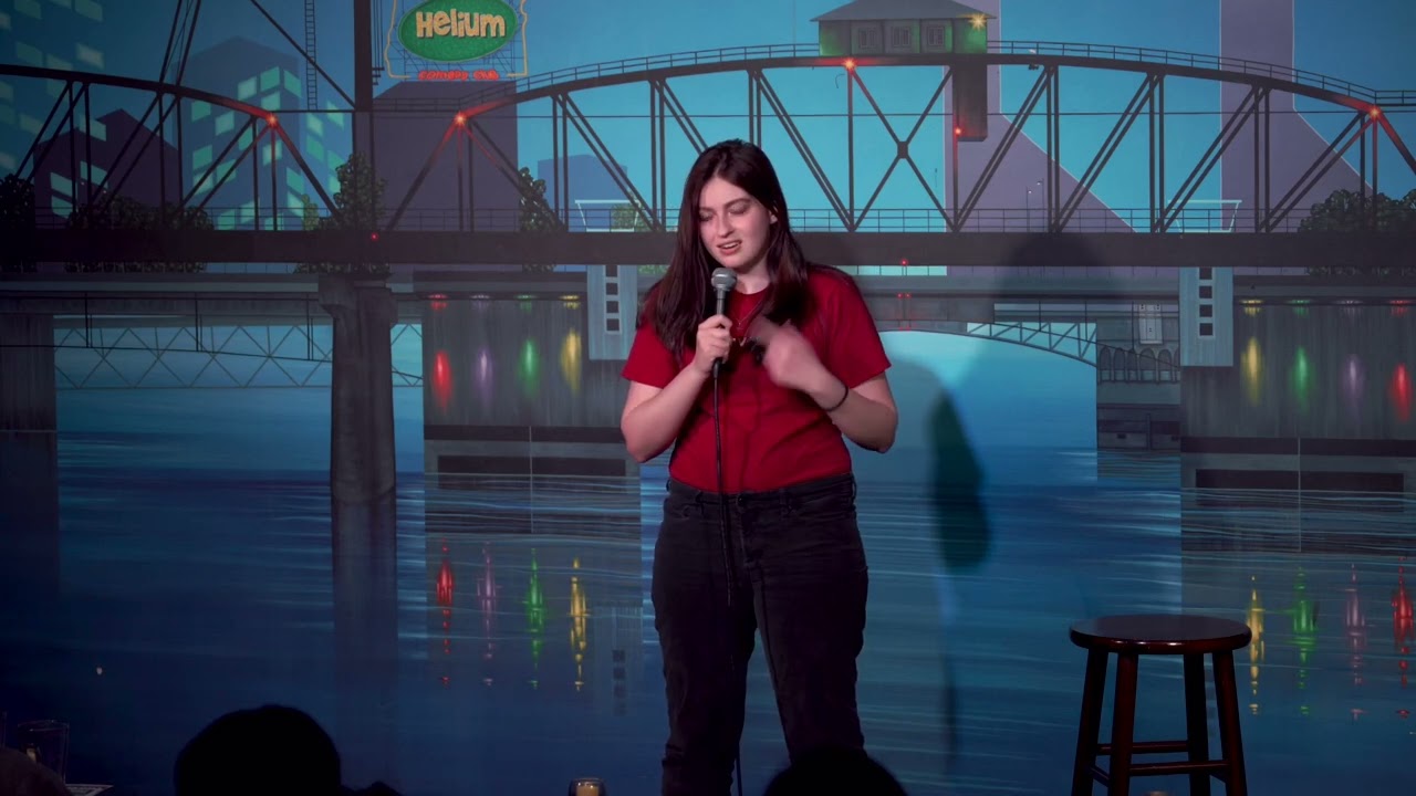 Kayla Evans at Helium Comedy Club Open Mic - YouTube
