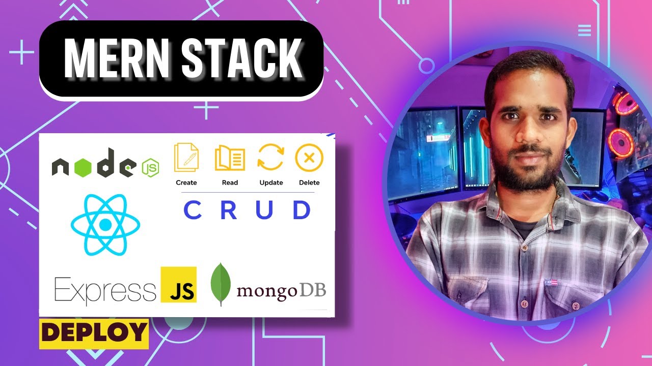 Build And Deploy An Mernstack Crud Mern Stack Crud Application In One Video Build A Mernapp