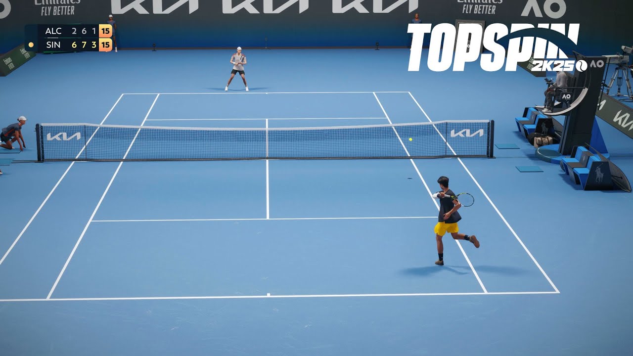 Top Spin 2K25 - Carlos Alcaraz Vs Jannik Sinner I Australian Open I ...