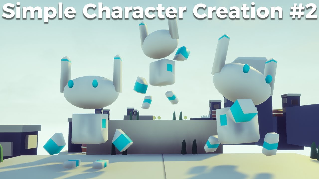 Simple Character Creation #2 - Rigging In Blender [Game Jam Tutorial ...