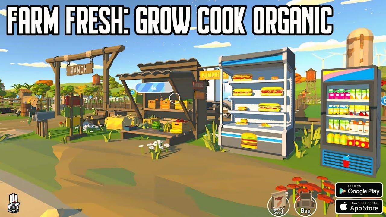 Farm Fresh: Grow Cook Organic Gameplay Android - YouTube