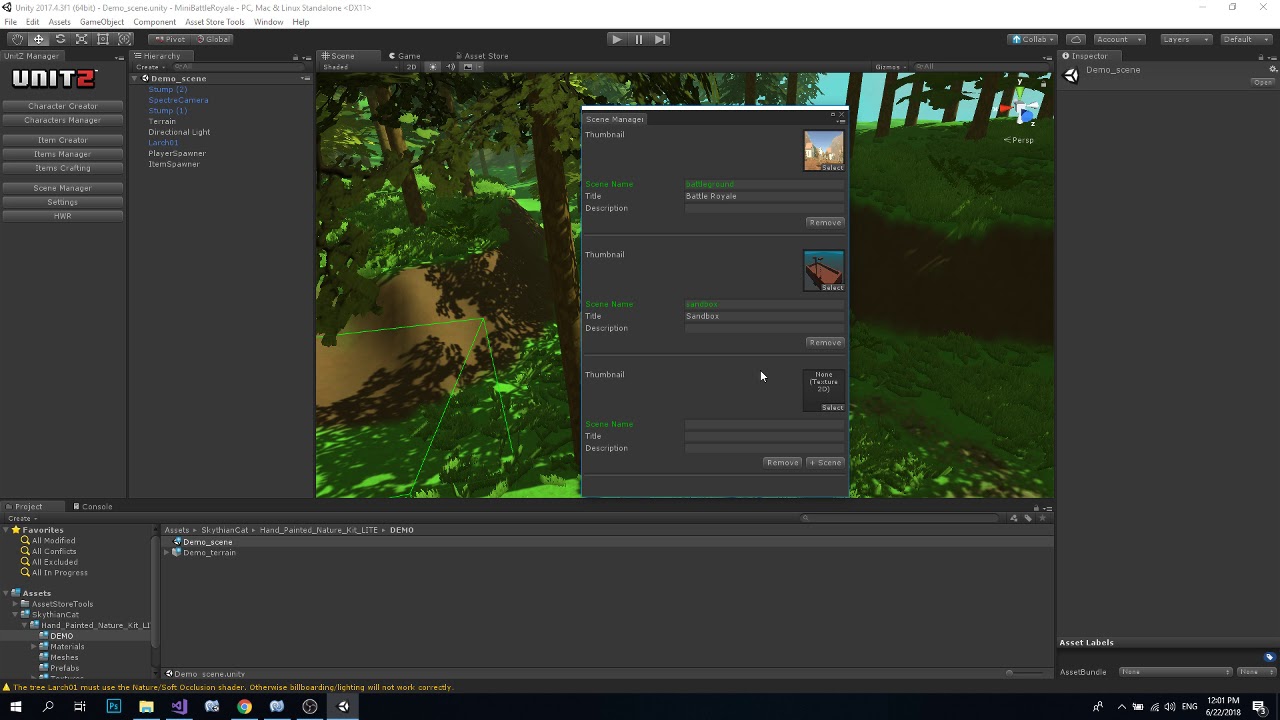 UnitZ Battlegrounds : adding new map (simple) - YouTube