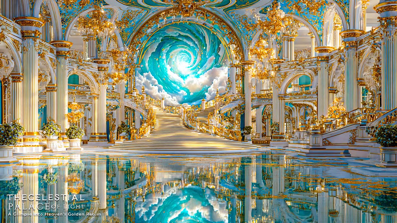 The Celestial Palace of Light | A Glimpse Into Heaven’s Golden Realm ...